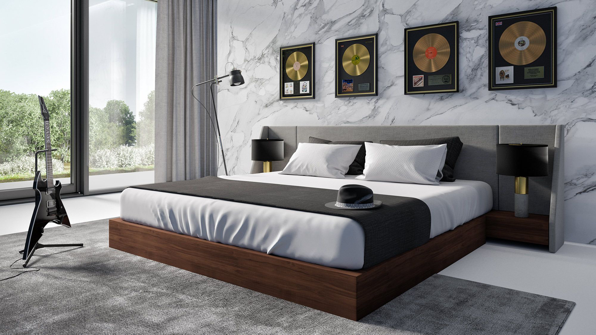 AllModern Lennon Low Profile Platform Bed Reviews Wayfair
